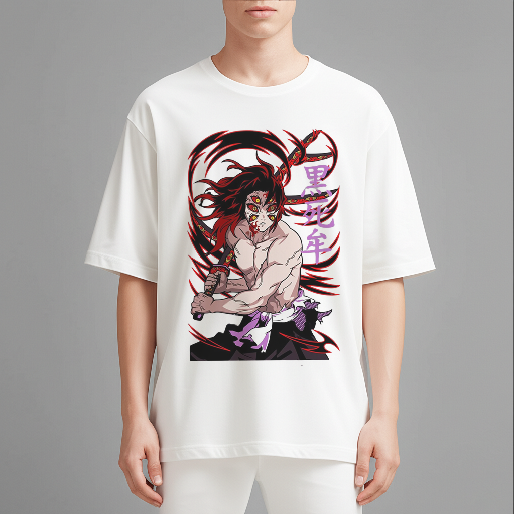 SK T-Shirt Demon Slayer Kokushibo – Hena Sakura